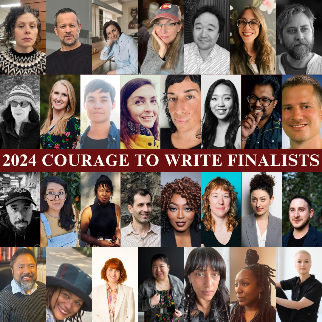 Congratulations 2024 COURAGE to WRITE Finalists! | The de Groot Foundation