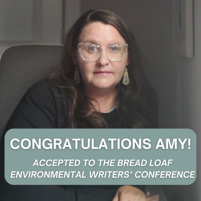 Amy Kennedy Accepted to the Bread Loaf Environmental Writers ...