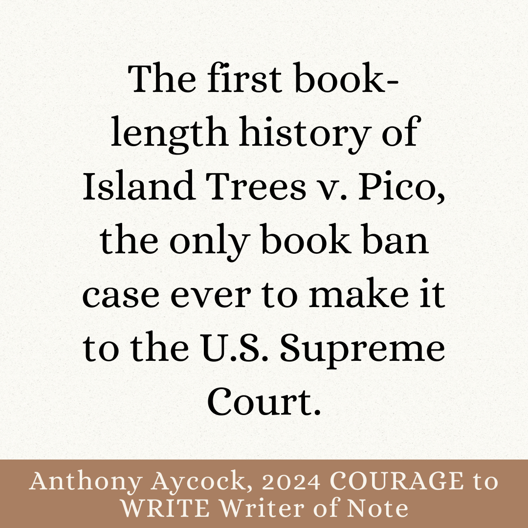 Anthony Aycock Investigates Book Banning in the Legal System | The de ...