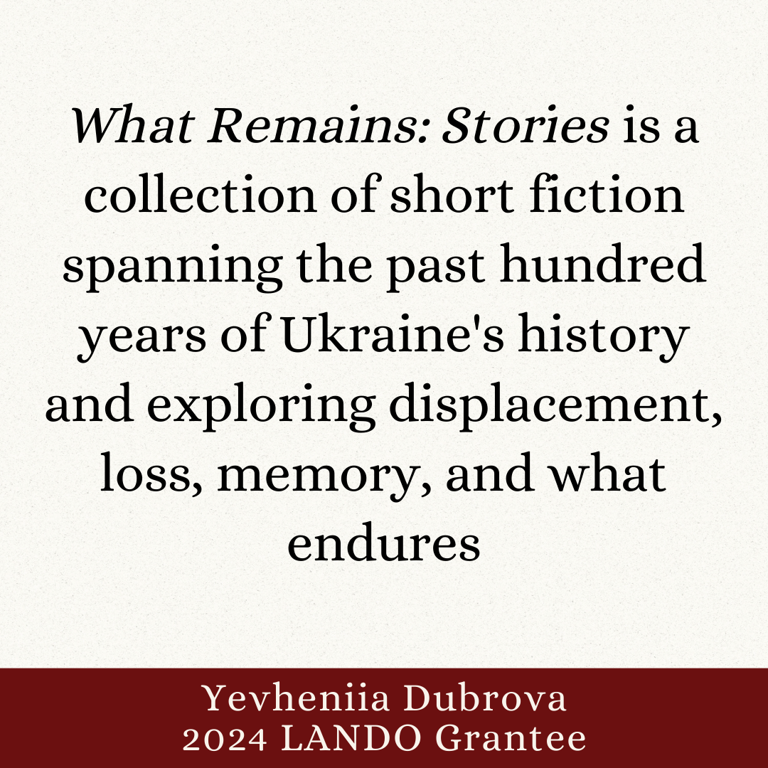 Yevheniia Dubrova Spans Ukraine's History and Displacement | The de ...